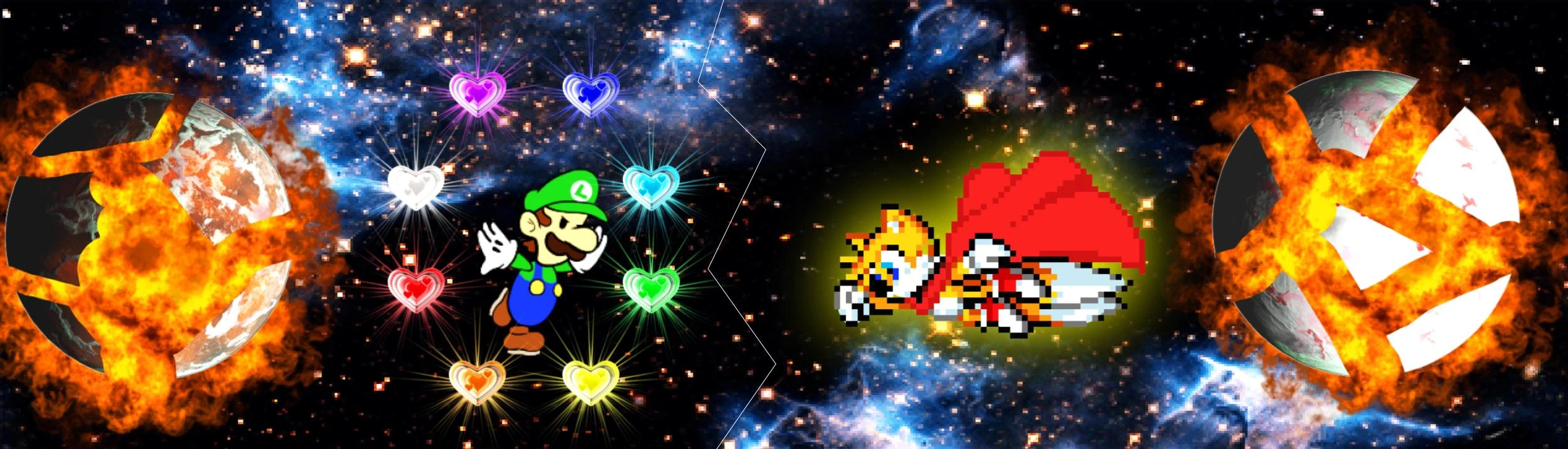 Made a Sprite Render for Paper Luigi vs Archie Tails | Fandom