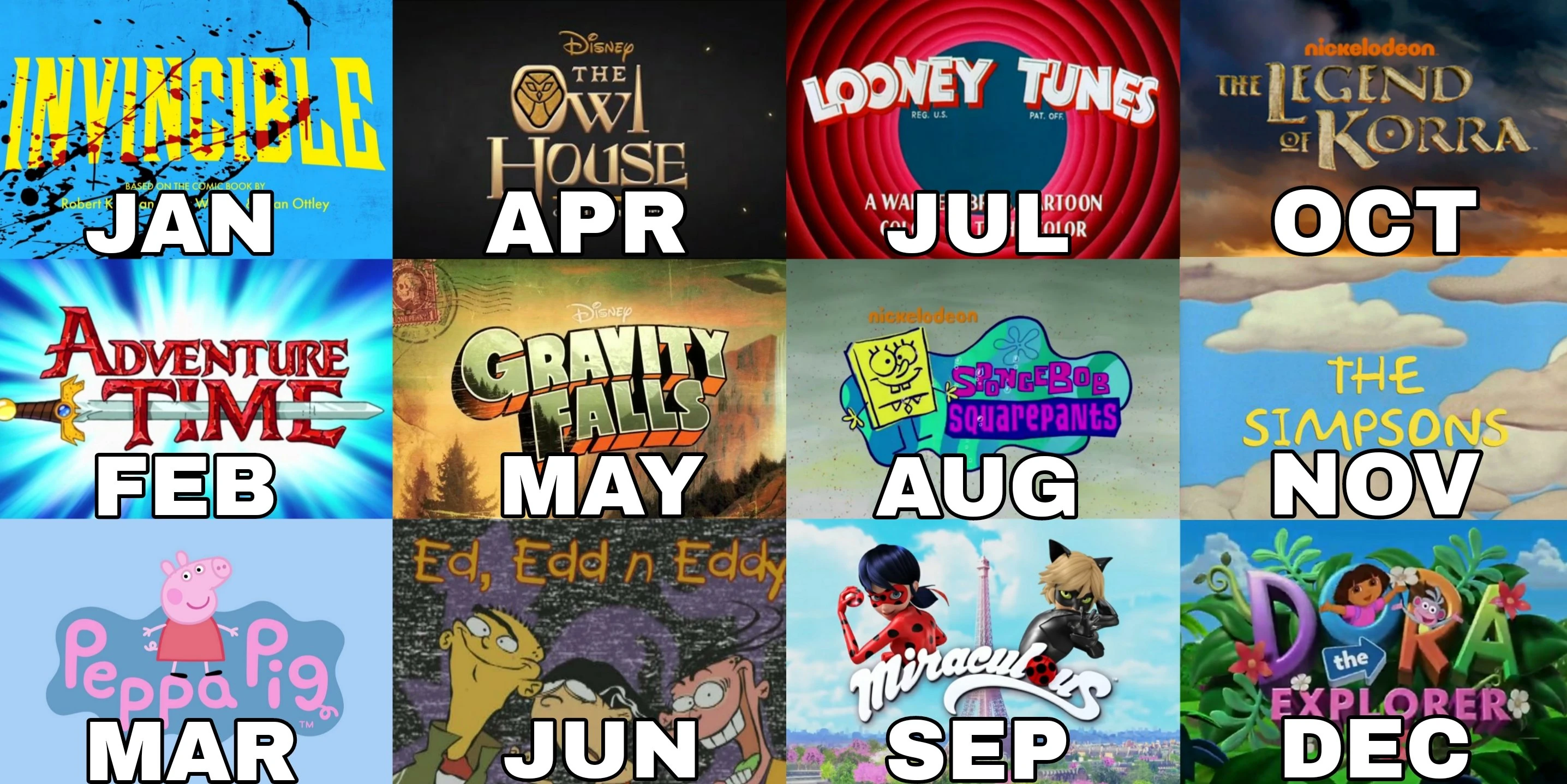 Your birth month is the cartoon you get teleported to | Fandom