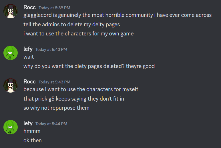 rocc messaged | Fandom