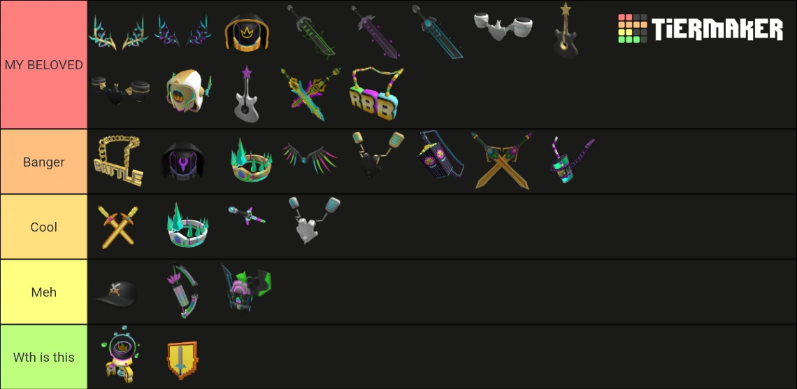 rb battles tier list | Fandom