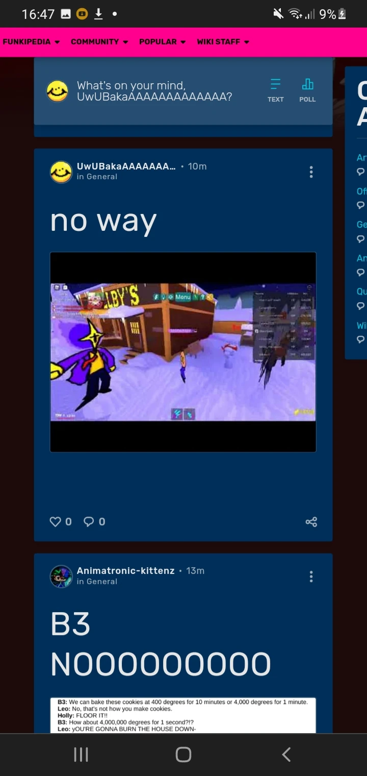 why no one replied my post | Fandom