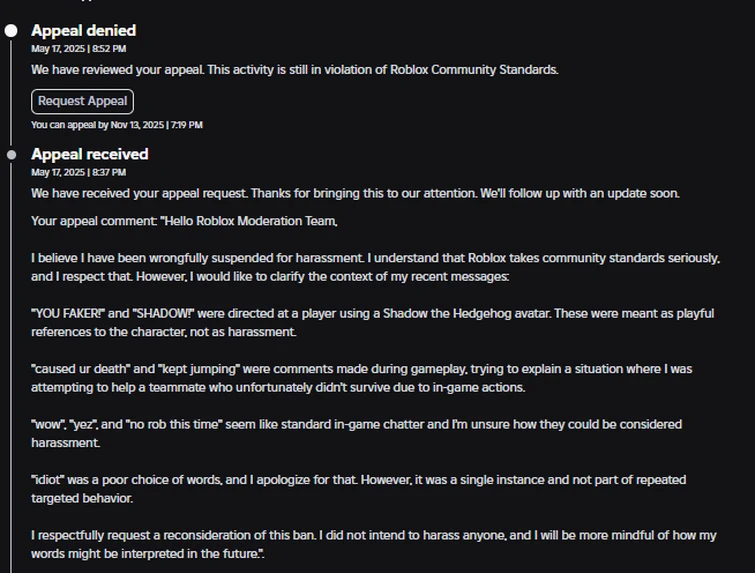 bad roblox moderation | Fandom