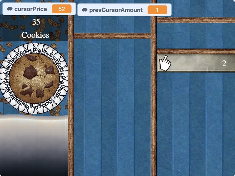 Making Cookie Clicker in scratch lmao | Fandom
