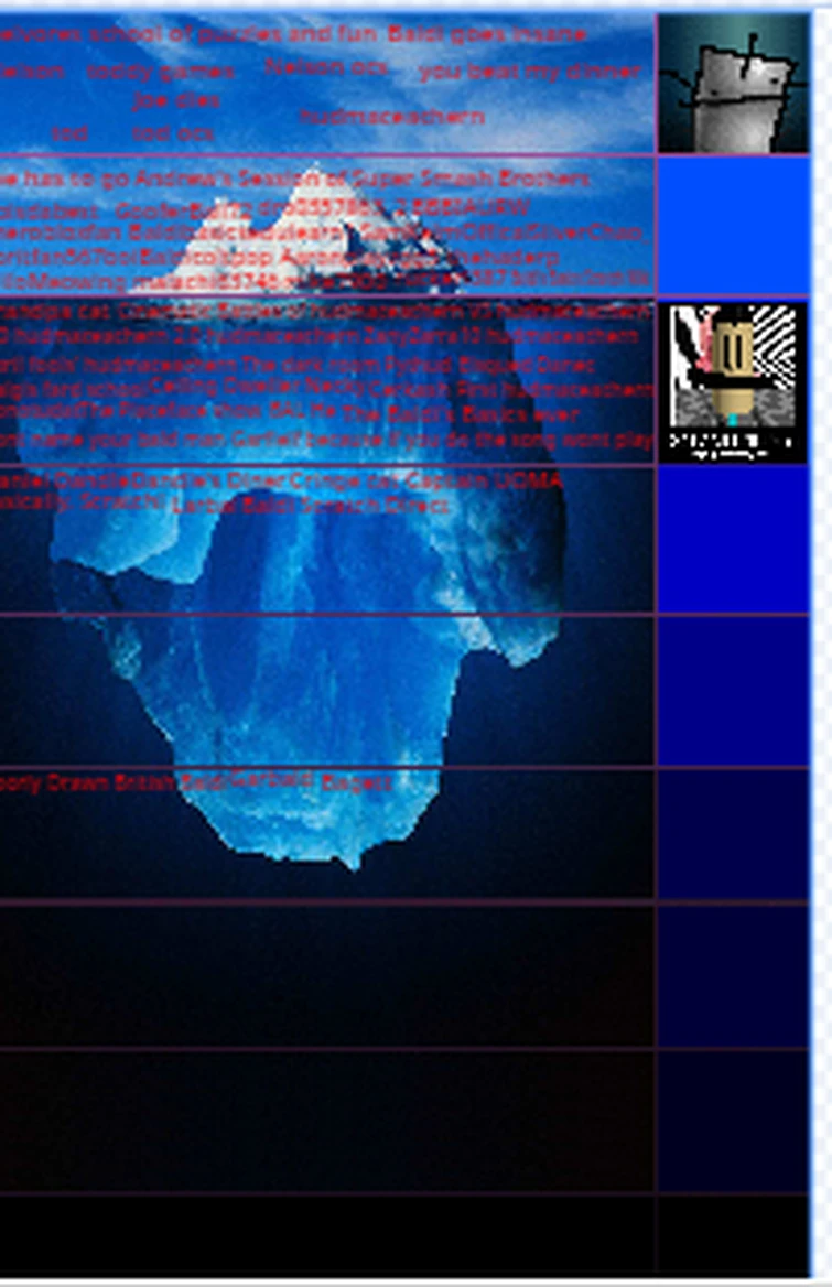 Teaser For My New Baldi Scratch Iceberg Plus What Do You Want Me To Add