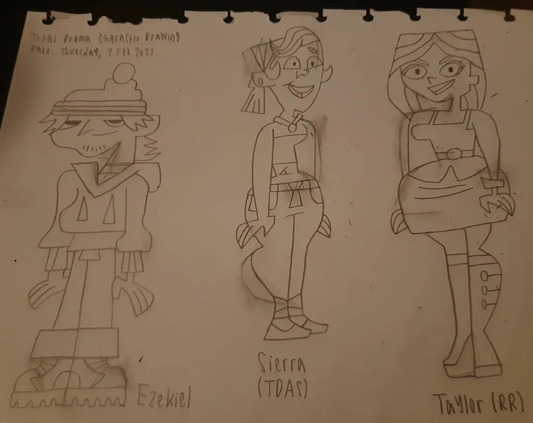 Total Drama characters drawing | Fandom