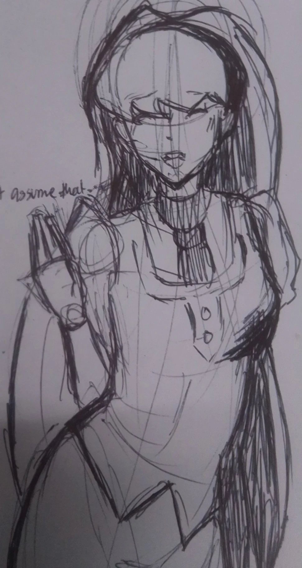 few months later and I still keep drawing Manon (art improvement real ...