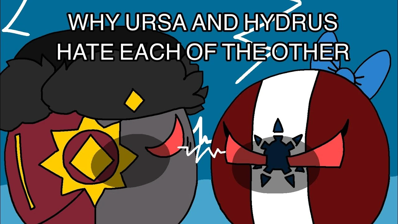 I am Create Countryballs Video of Ursa and Hydrus ! Please go Watch 😊 ...