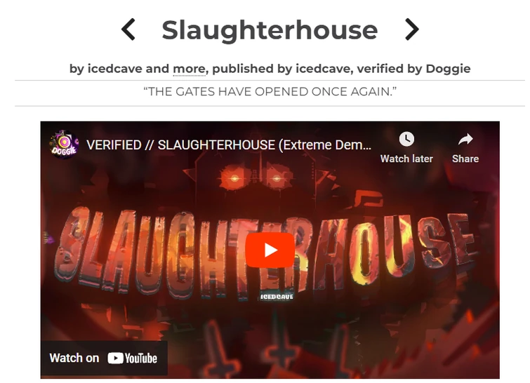 Doggie is the actual verifier of Slaughterhouse. | Fandom