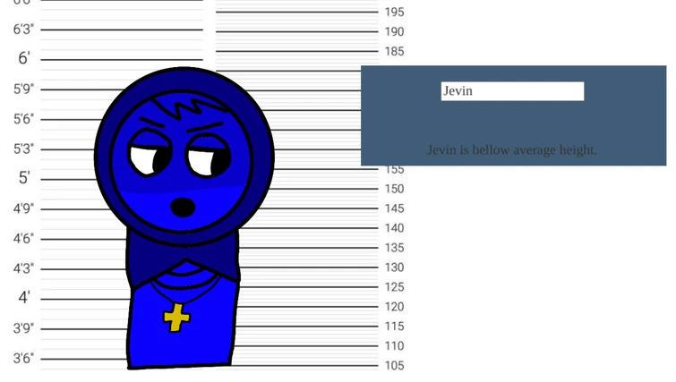 What height jevin is? | Fandom
