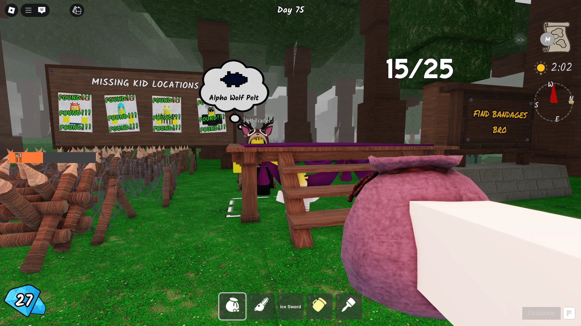 I trapped the pelt trader!!! | Fandom