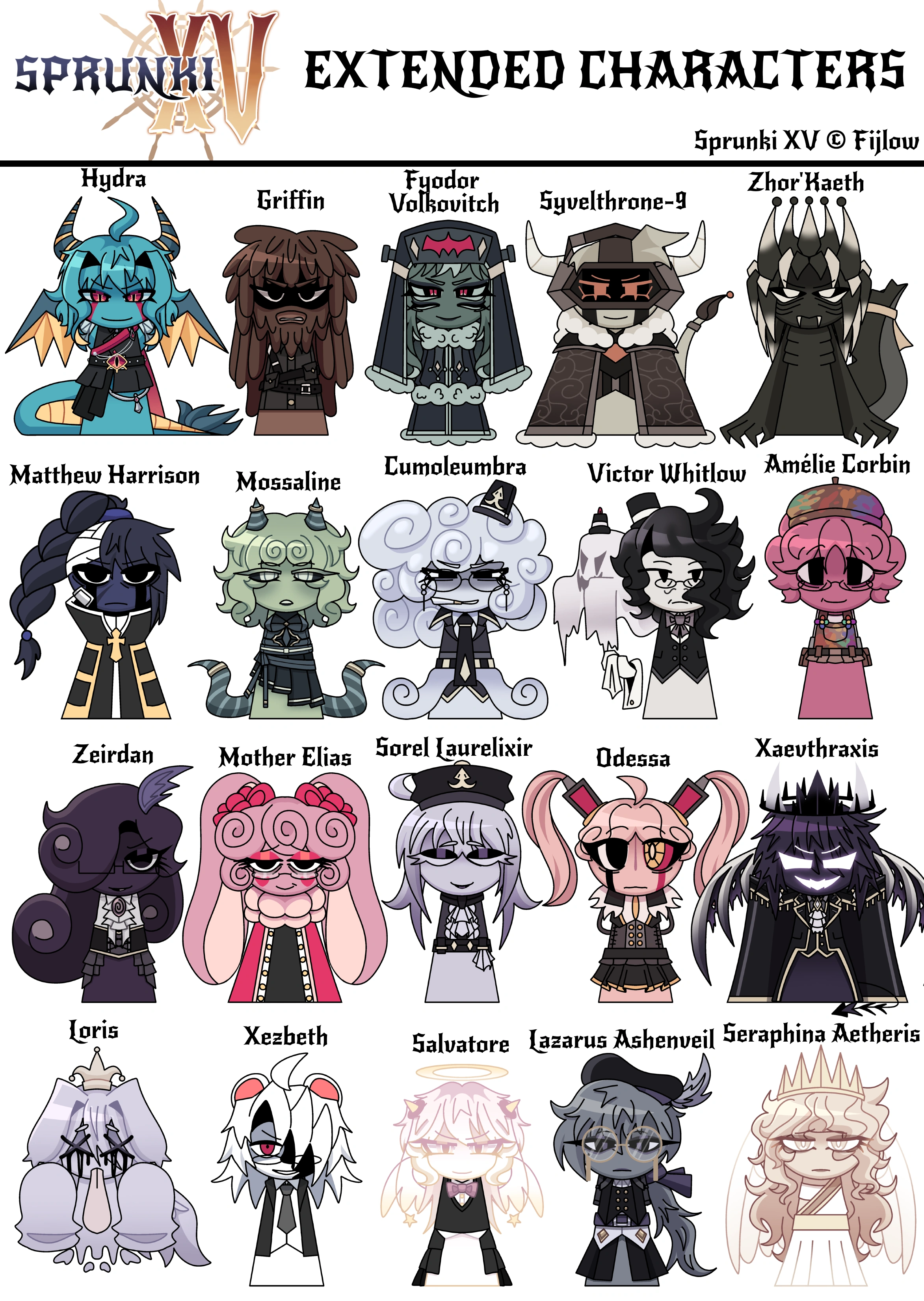 Sprunki XV - Extended Characters | Fandom