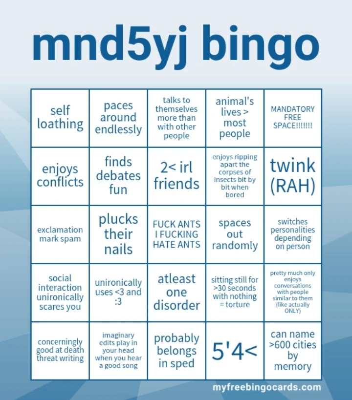 hello, i created a bingo | Fandom