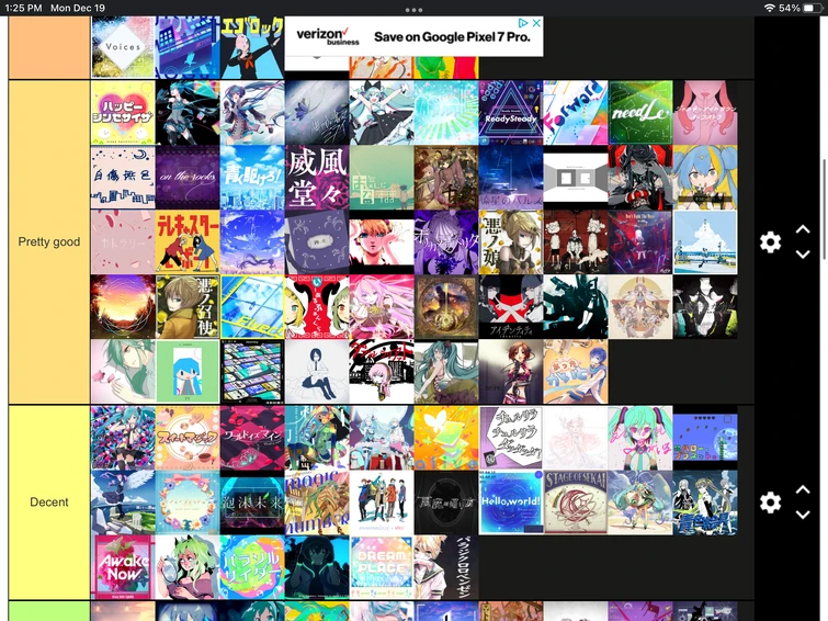 I also ranked songs :) | Fandom