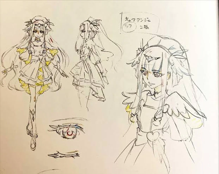 Hugtto precure early prototypes designs | Fandom