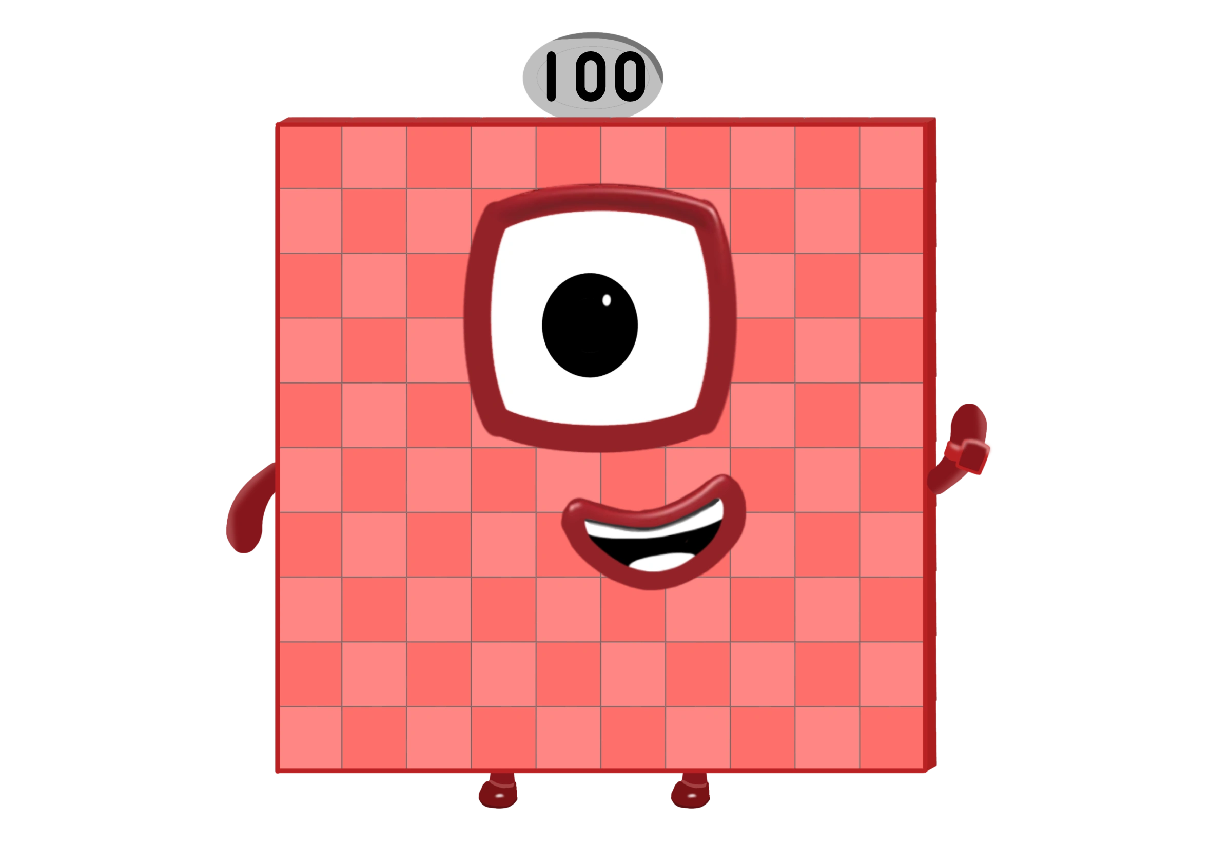 Pov Learning Resources makes a Numberblock 100 figure | Fandom