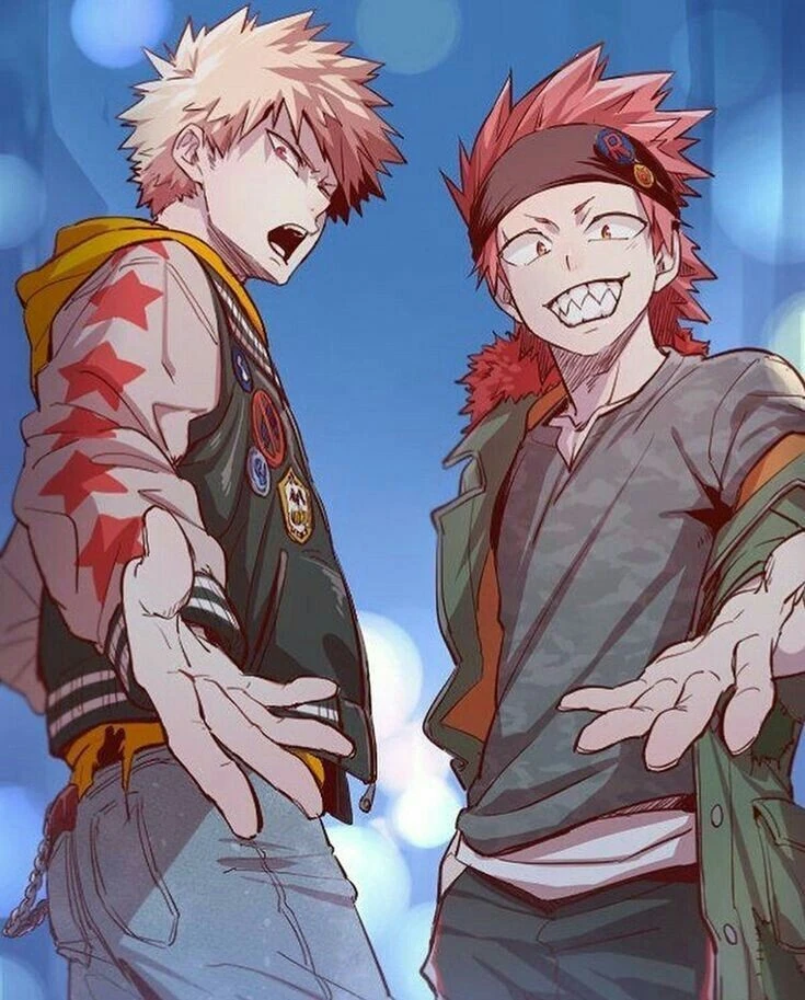 that's how bakugo and Red riot are in their free time.? | Fandom