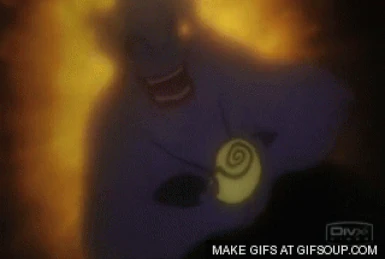 Ursula Transformation Gif