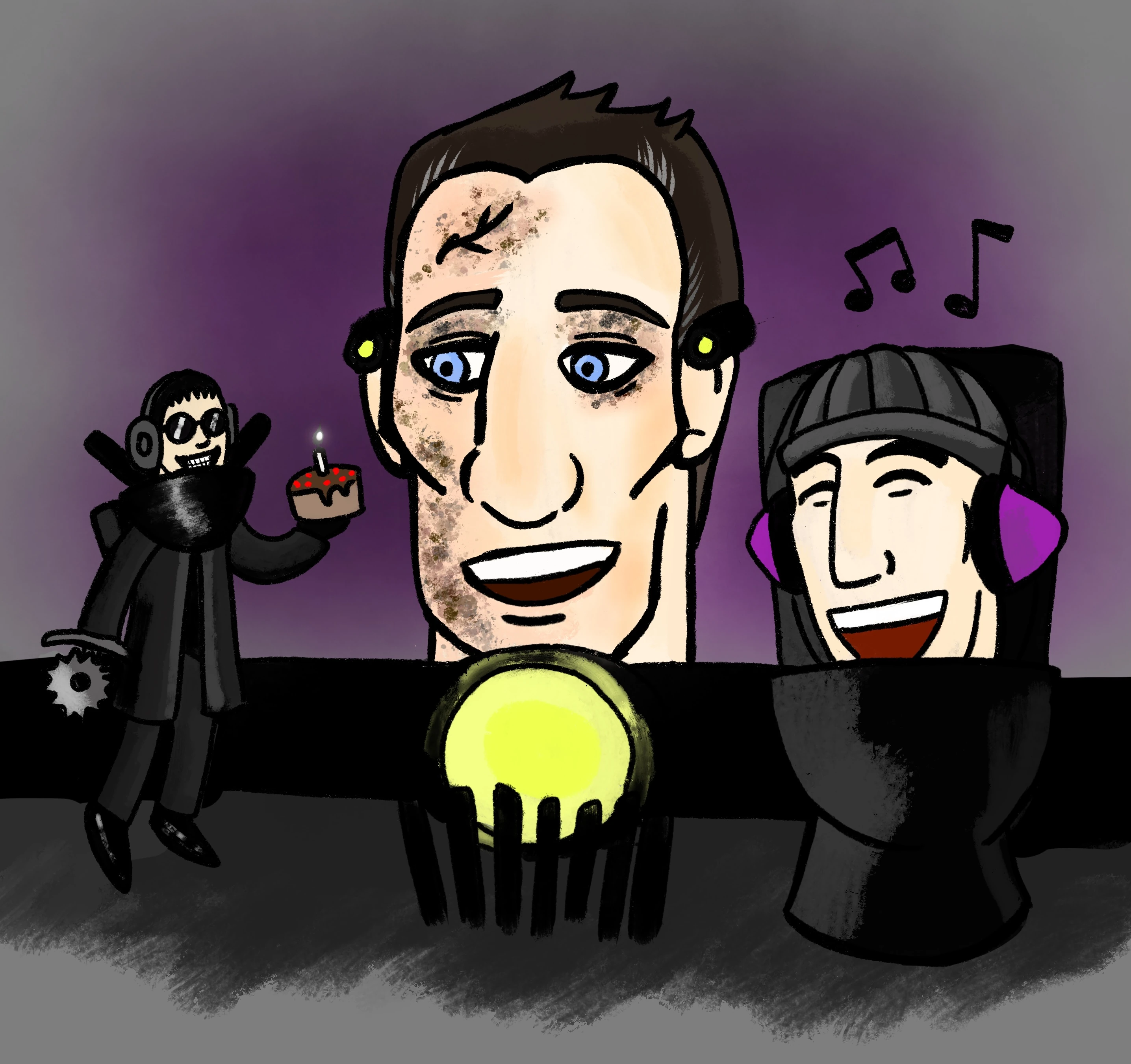 G-Man Birthday Art | Fandom