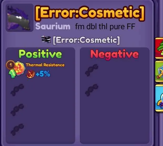 Error Cos Saur, Pure Error and Flare Khep | Fandom