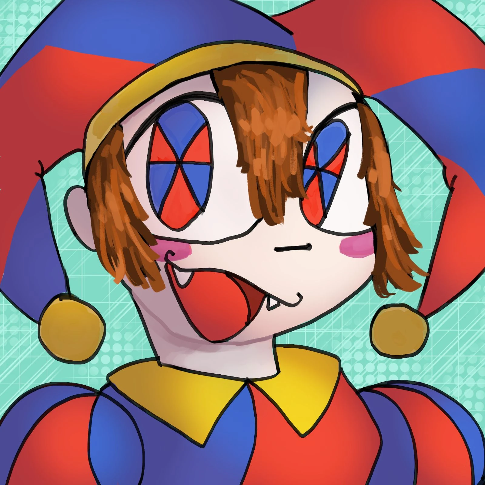 My friend drew this and I’m so impressed because it’s so good rahhh ...