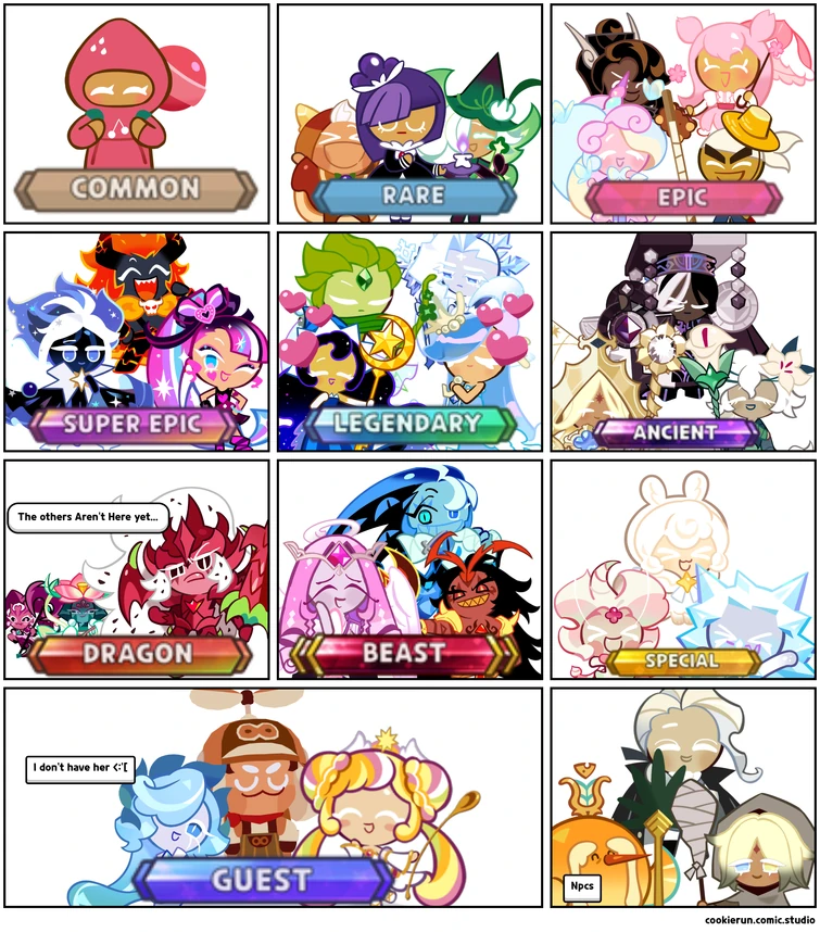 These Are my favorite Characters From Each Rarity! ^^ | Fandom