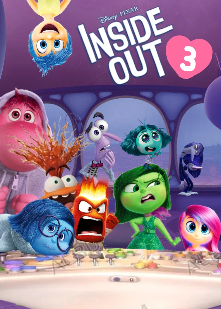ANOTHER Fanmade Inside Out 3 poster by me! | Fandom