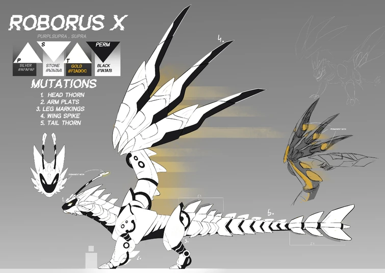 I recoloured roborus x into some different themes! might do more, prob not | Fandom