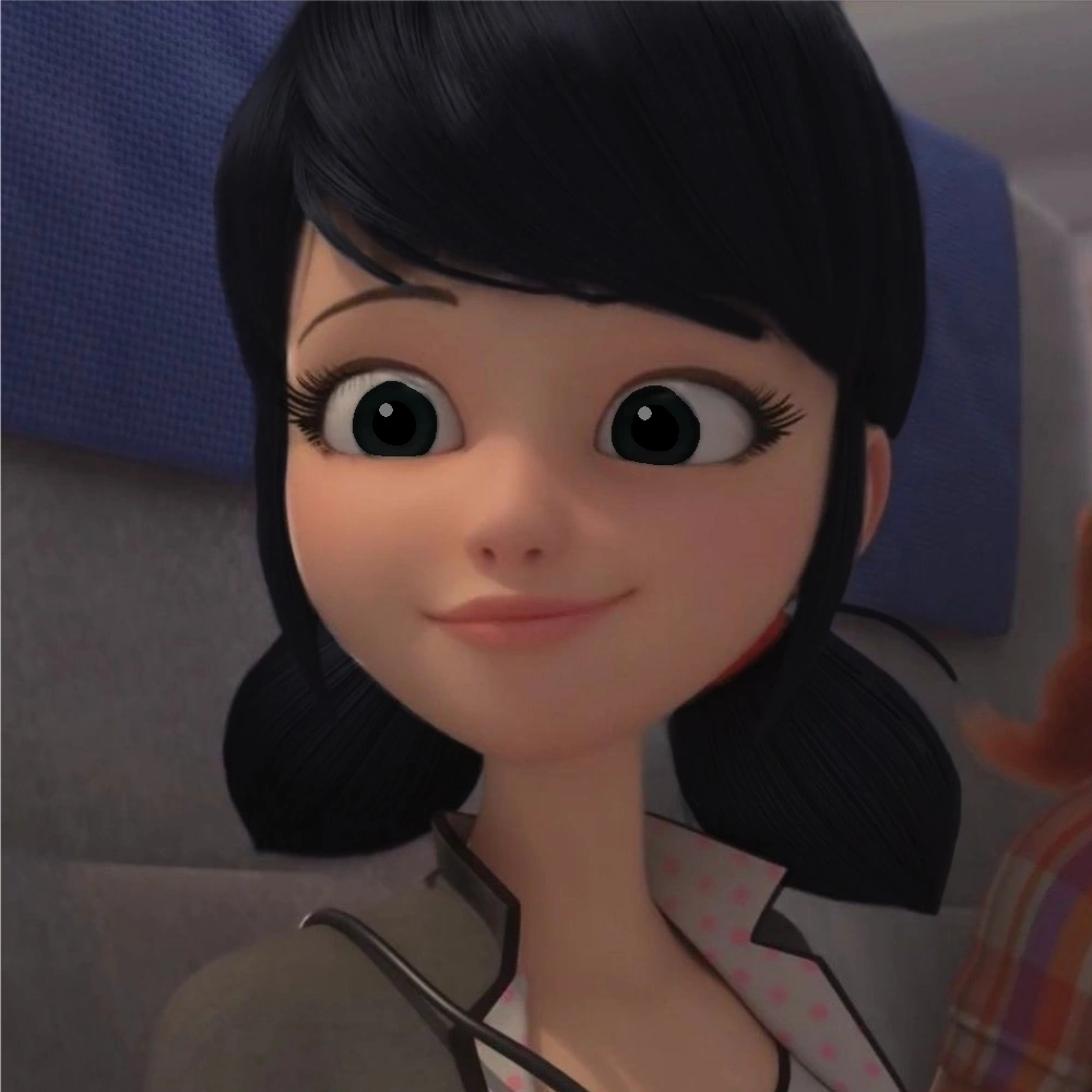 Marinette with black hair and eyes | Fandom