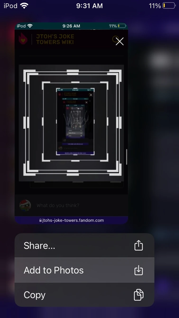 i screenshotted an nft | Fandom