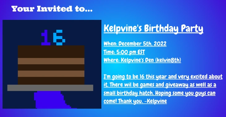 Birthday Party Invitation | Fandom