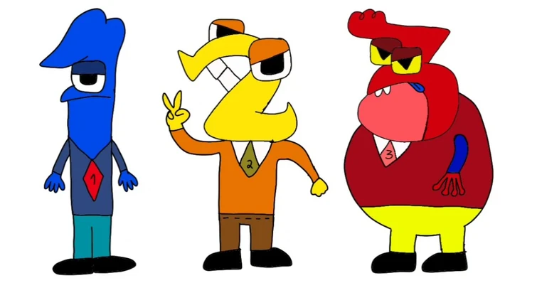 Number lore 1-3 but they have bodies | Fandom