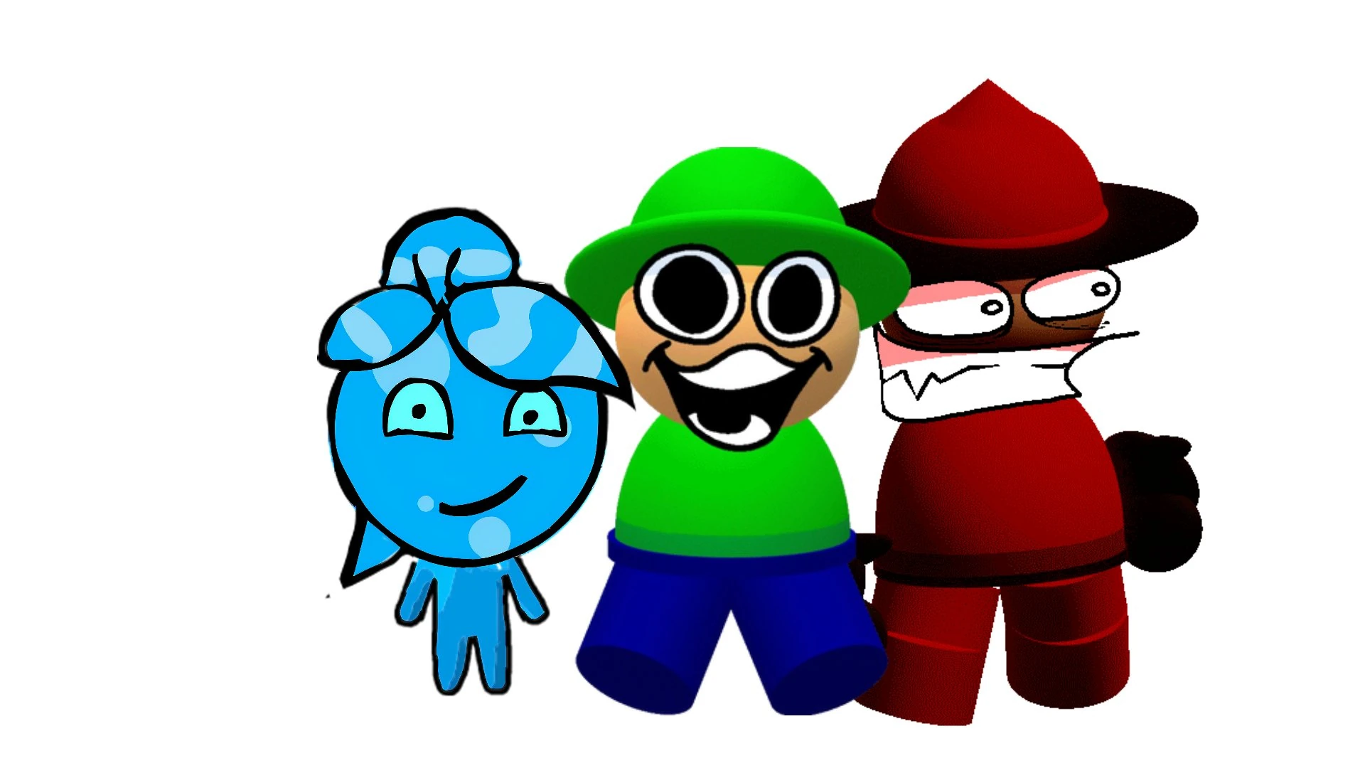 I Made A Inspired of The Impossible trio called The Funniest Trio | Fandom