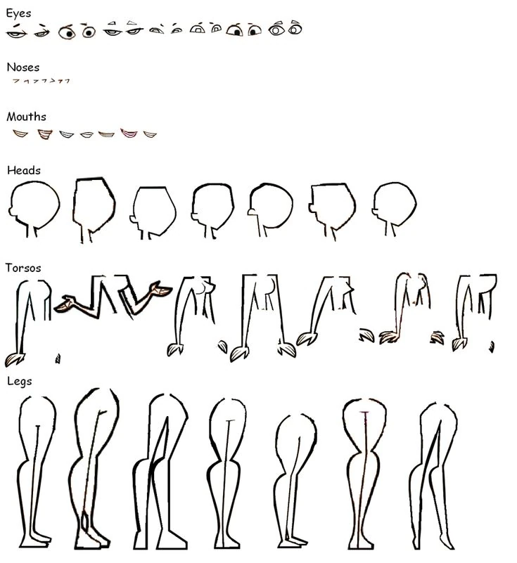 bases for a girl oc (credits to who made them) | Fandom