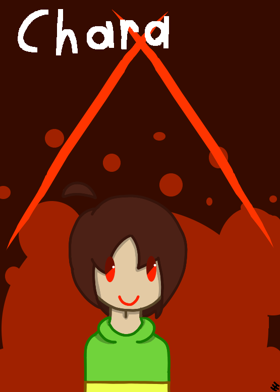 Chara. (TW bright colors + blood-ish) | Fandom
