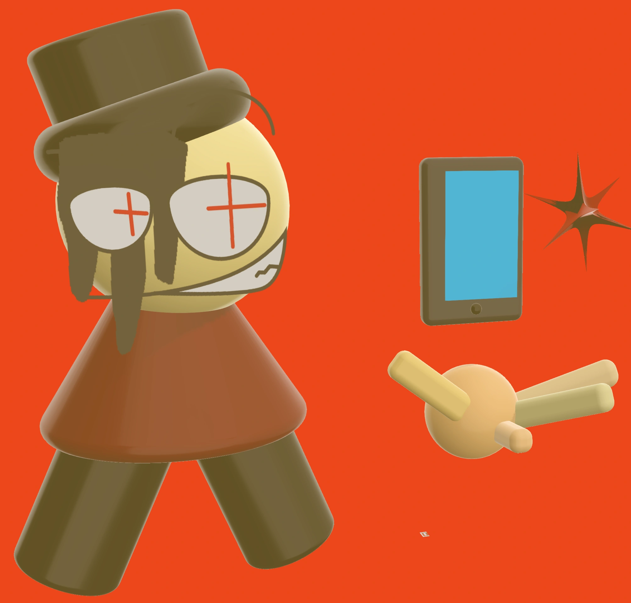 Two Bambisonas: Gembi, and Randi! Randi is the first one, Gembi is the ...