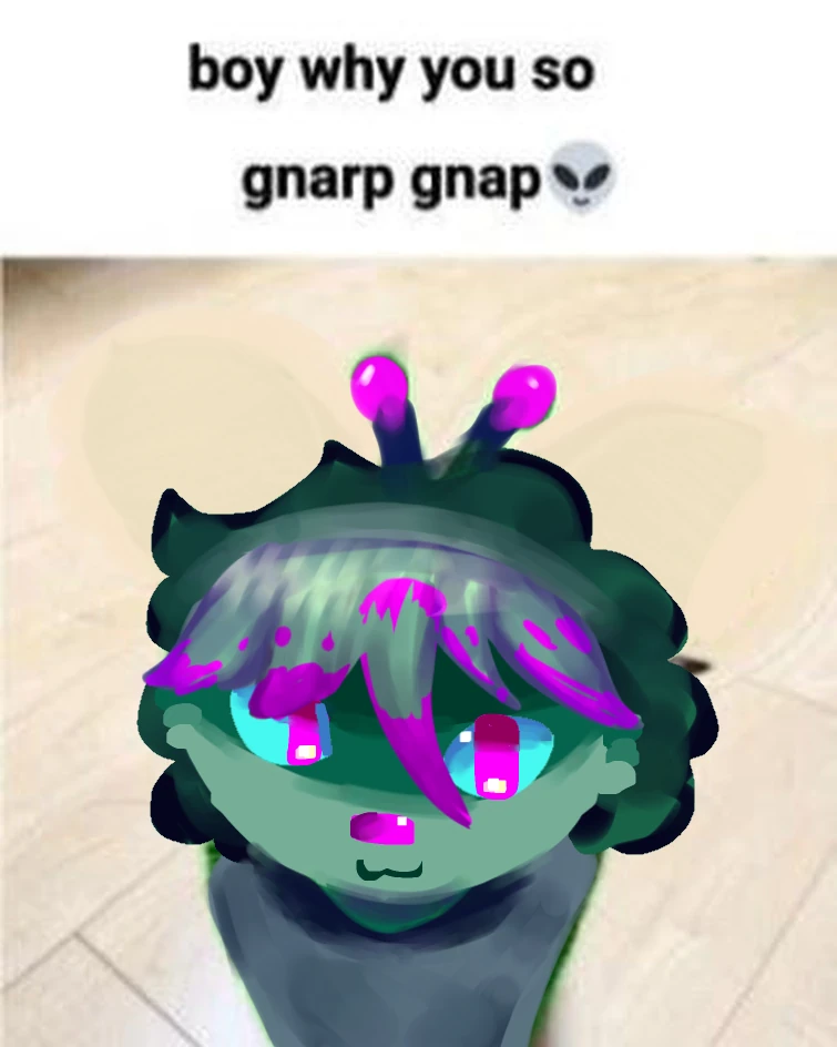 boy why you so gnarp gnap 👽 👽 | Fandom