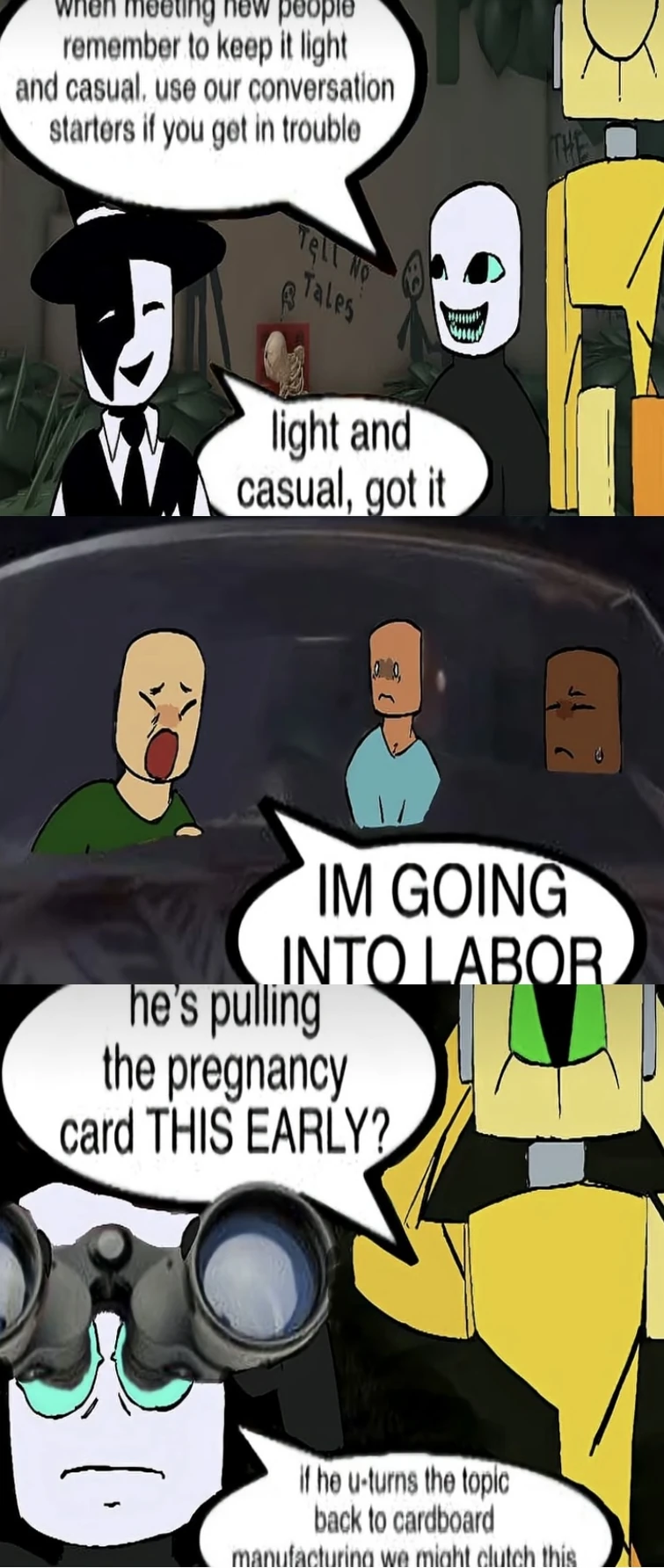 I love it when you have regular memes and just put DOD characters on ...