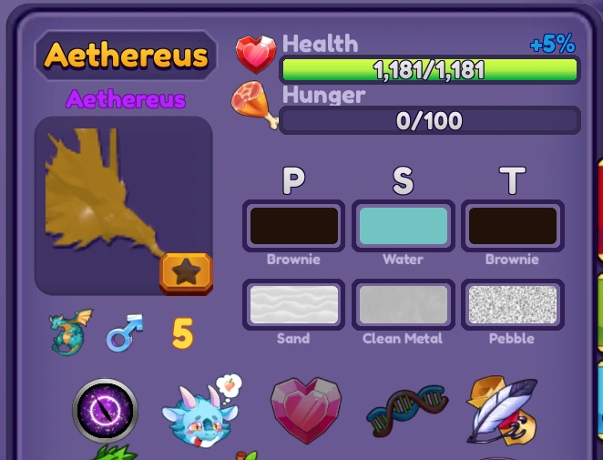 Selling Golden Shimmer Aeth for 600k | Fandom