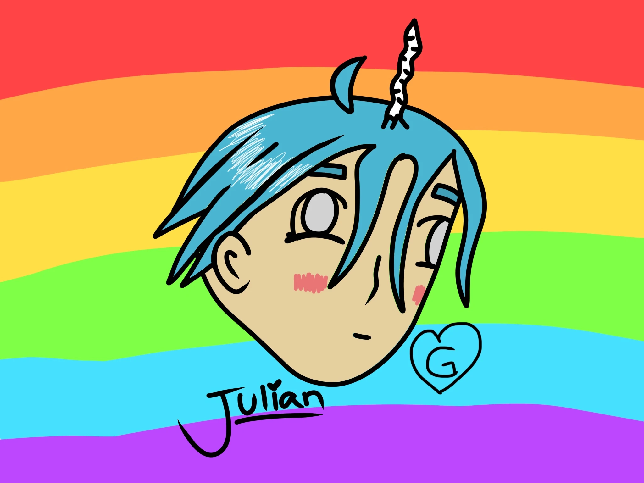 Ok! Here's Julian as a human! | Fandom