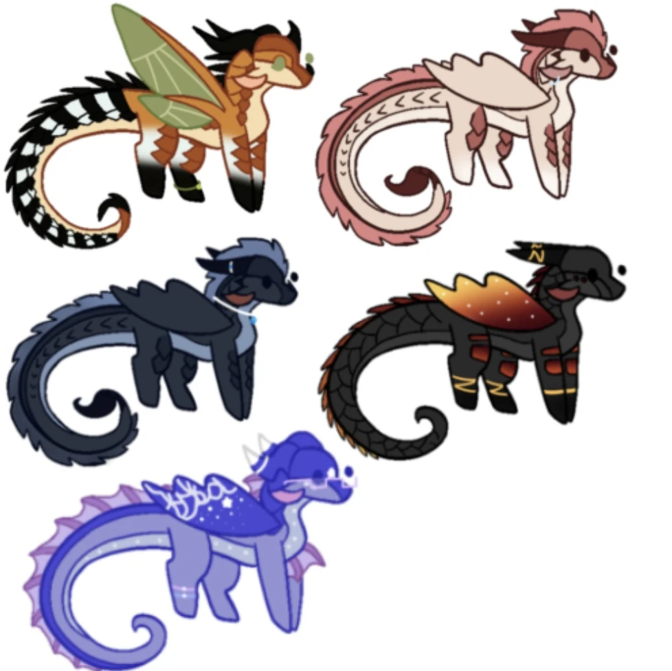 Inverting the colors of my WOF OC’s | Fandom