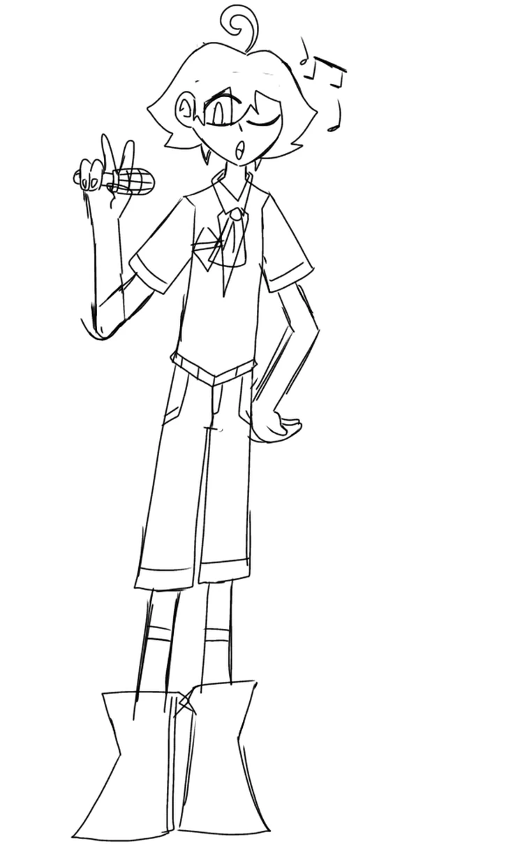 Sketch of the persona guy thingy- | Fandom