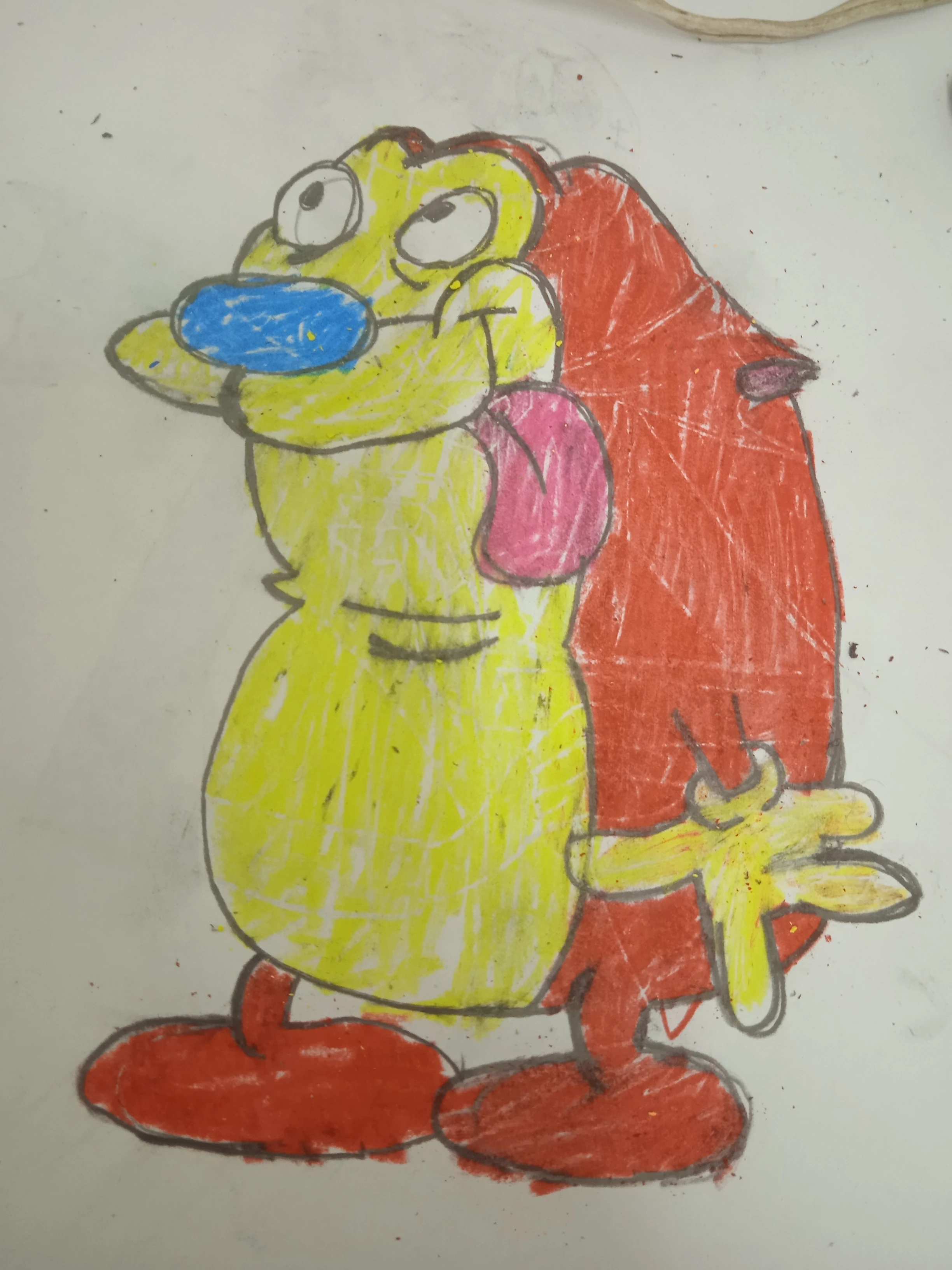 OFF-TOPIC:My drawing of Stimpy | Fandom