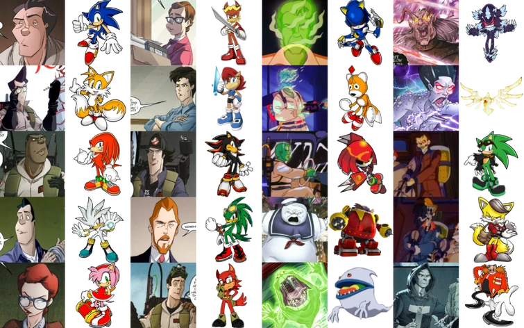 Ghostbusters/Sonic The Hedgehog Comparison | Fandom