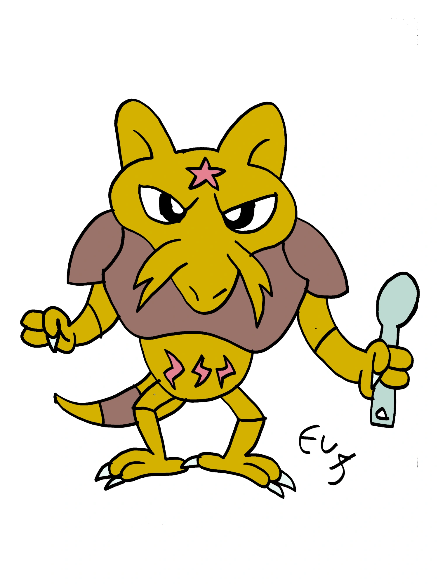 My drawing of Kadabra | Fandom