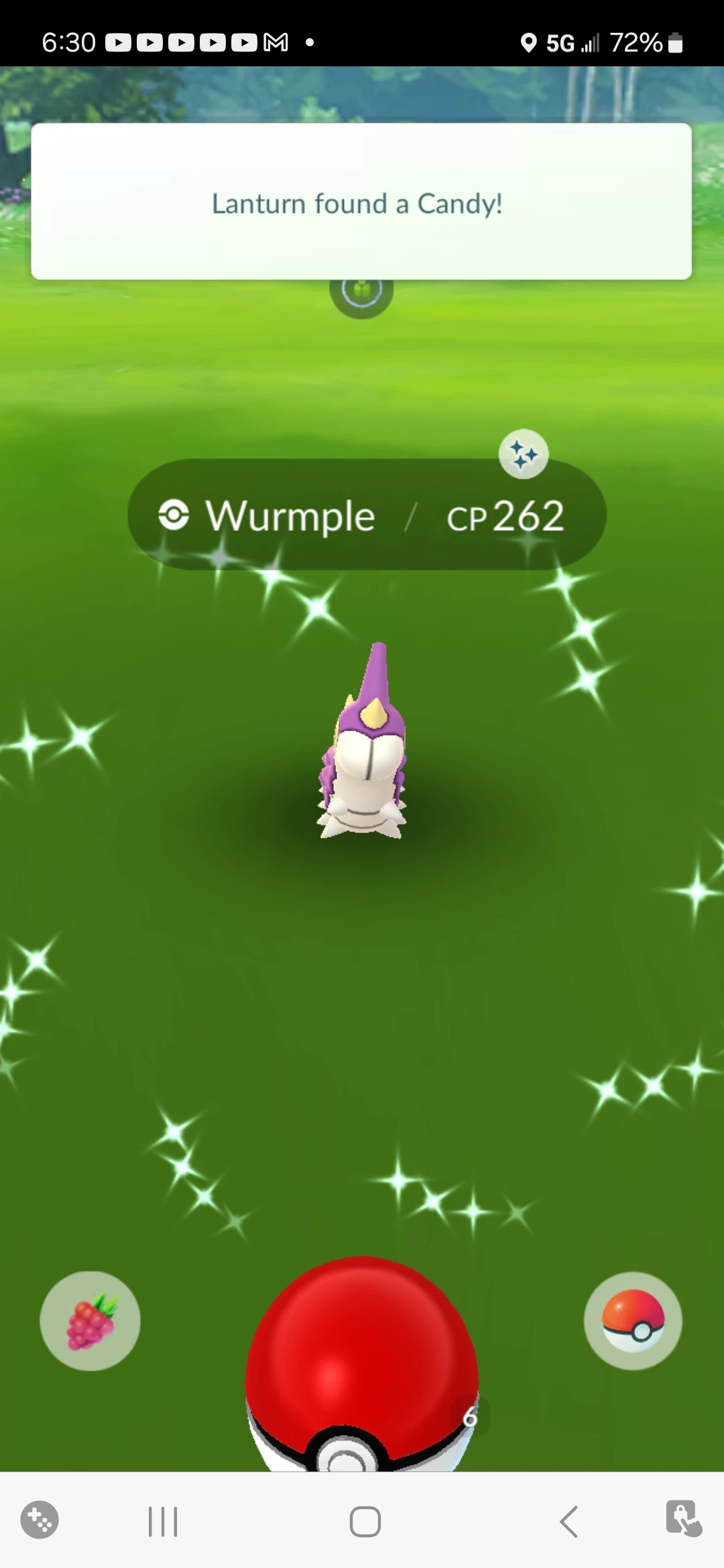 Two Shiny Wurmple from one walk. | Fandom