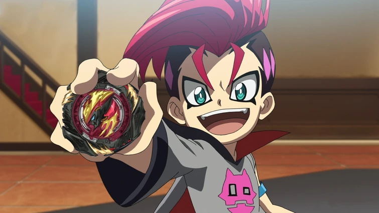 Beyblade protagonists but they’re holding they’re BU/QuadStrike beys ...