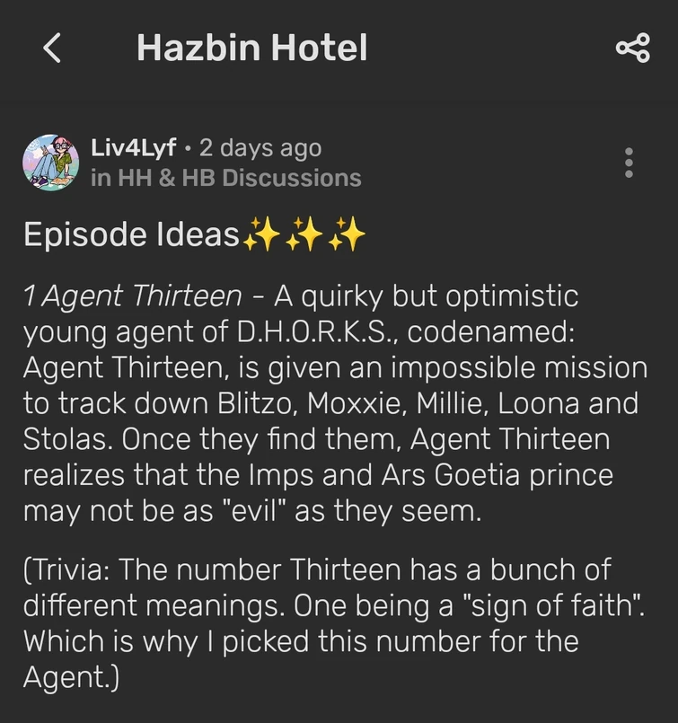 PART 49: You decide which HB episode I script for. | Fandom