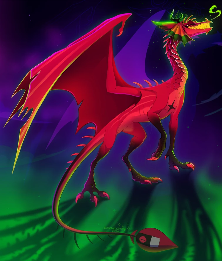 Dragon Alastor! By SeaSaltShrimp | Fandom