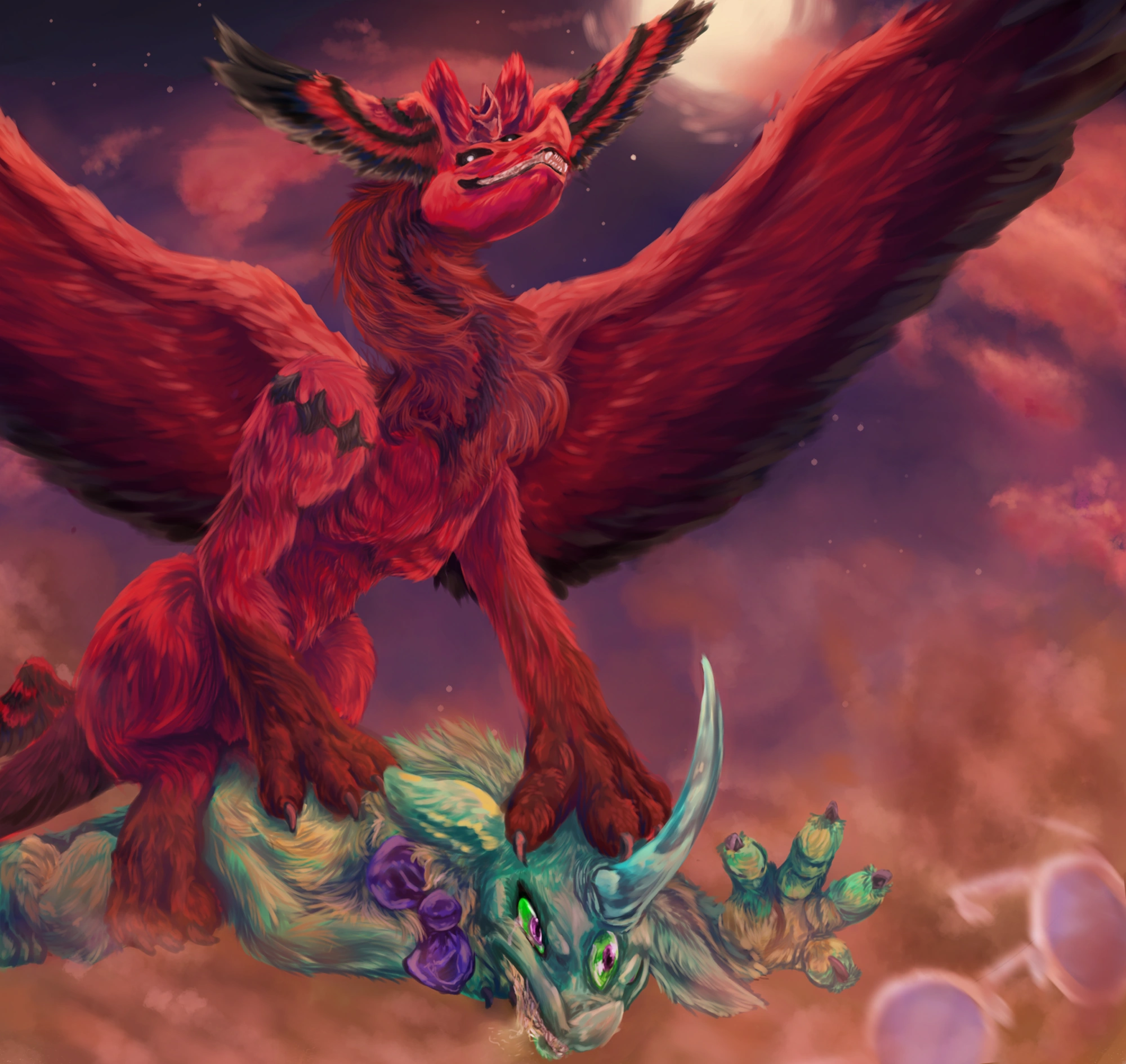 Posting art again yayyy🎇🎇🎇 warning? :fight , small amount of aer’s ...