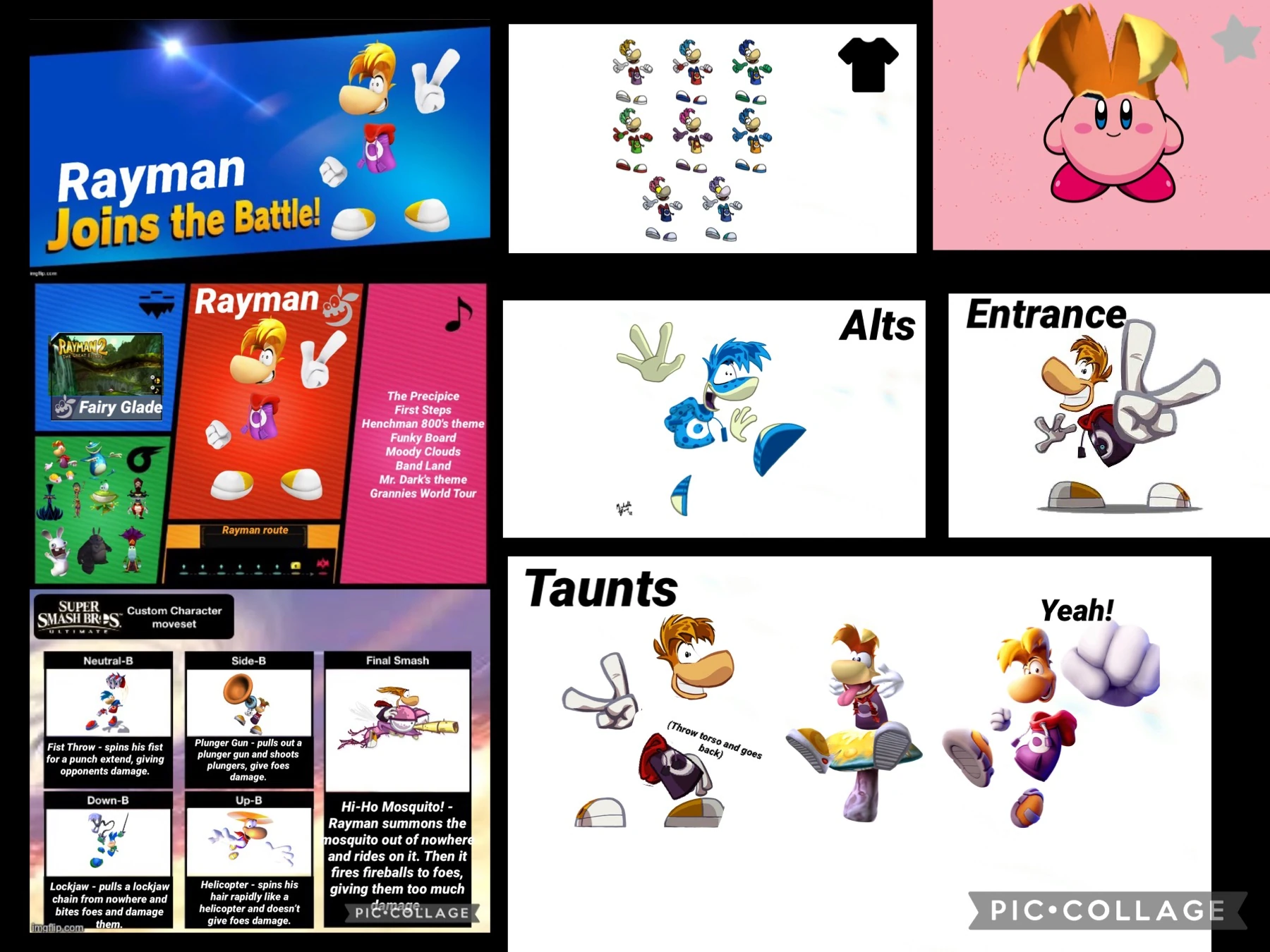 Newcomer #20 Rayman (happy 20 newcomers of my ideas) | Fandom
